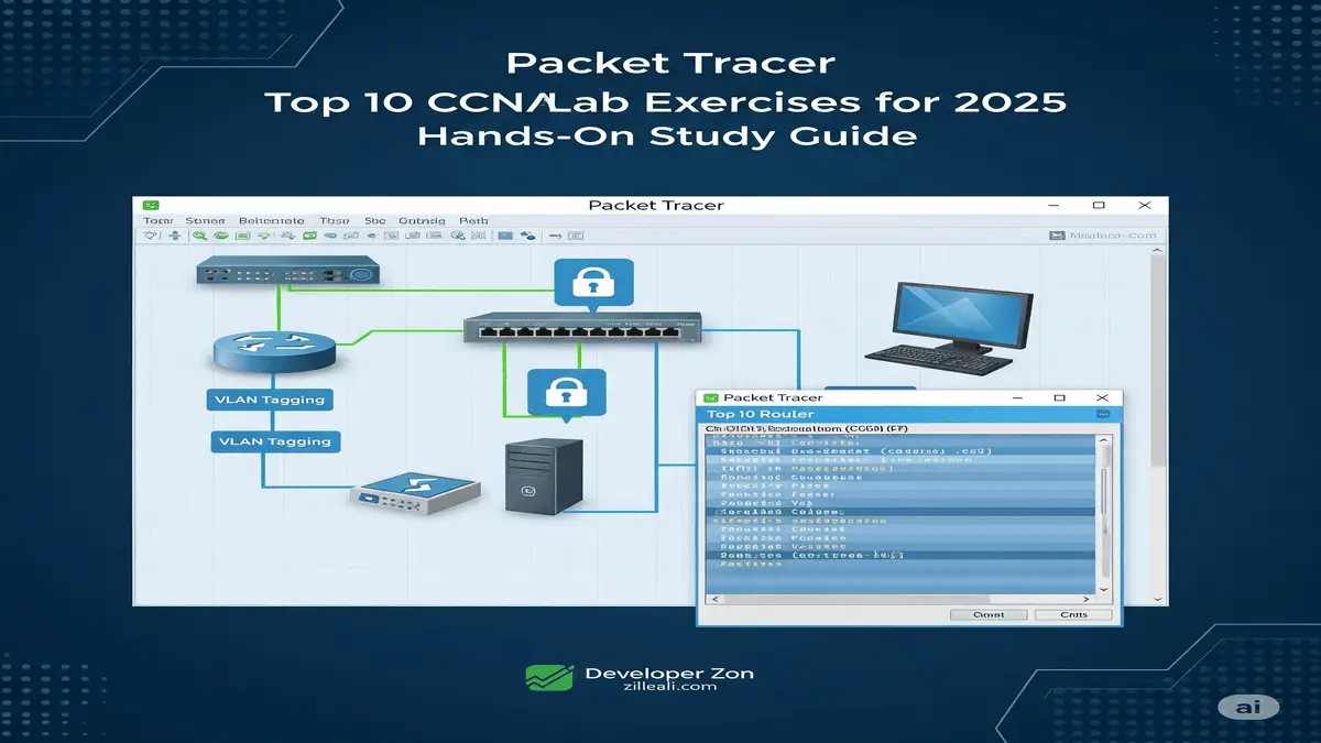 10 Essential CCNA Lab Exercises to Practice in 2025 - ZILLE.